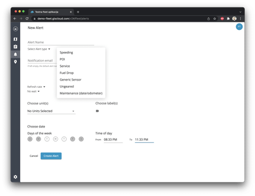 GIS Cloud Track - Tracking fleet, people, and assets