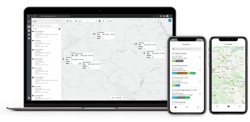 GIS Cloud Track - Tracking fleet, people, and assets