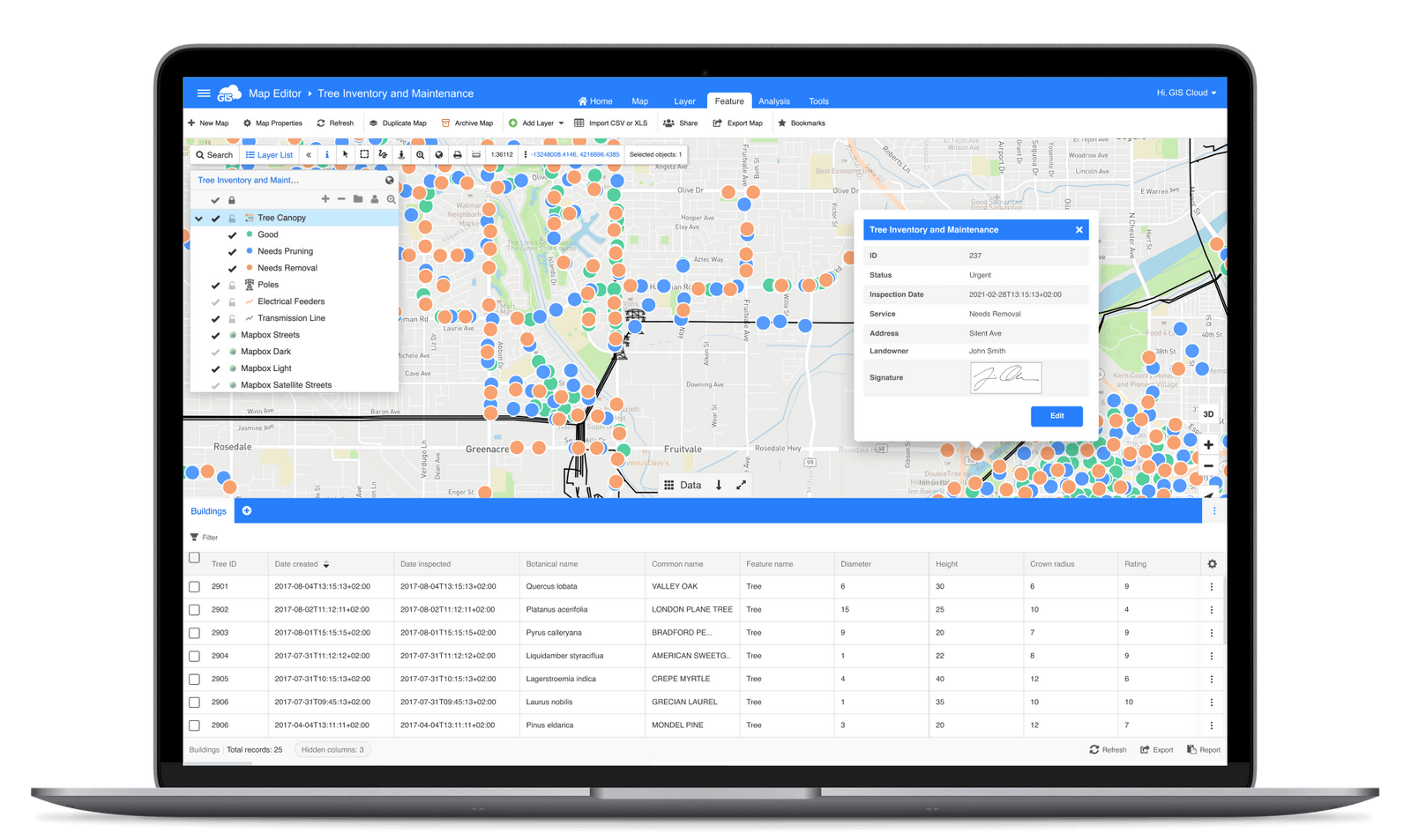 Map Editor - Try it for Free | GIS Cloud