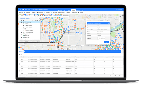 Map Editor - Try it for Free | GIS Cloud