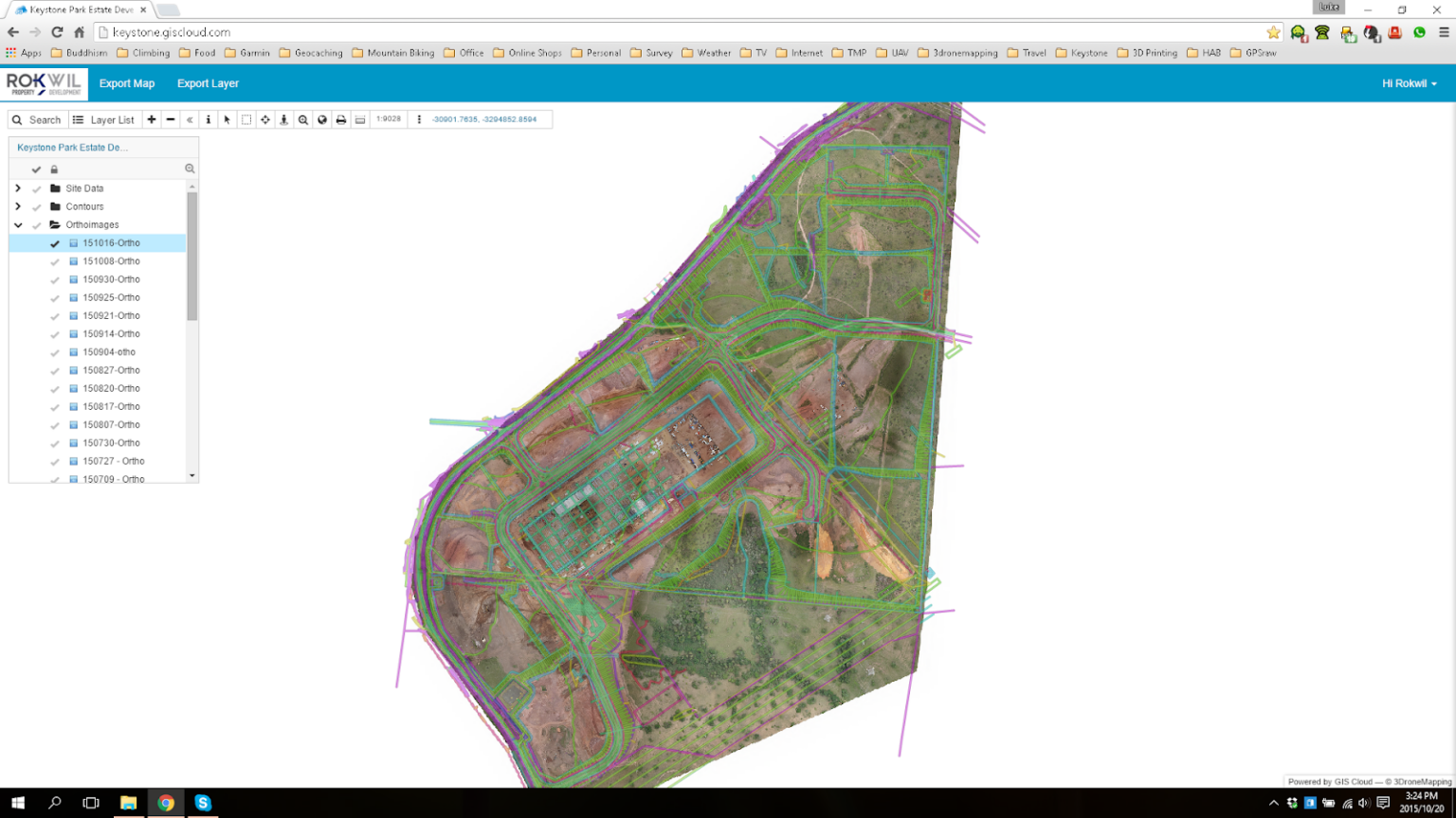 Sharing 3D Drone Mapping Imagery With Clients | GIS Cloud