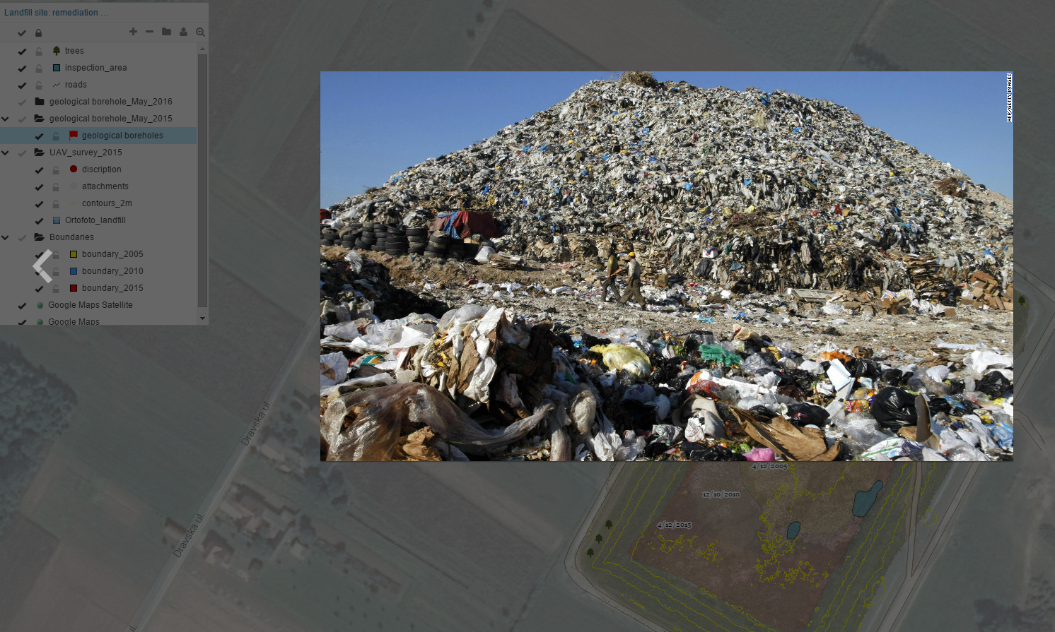 Landfill Maintenance And Management Case Study | GIS Cloud