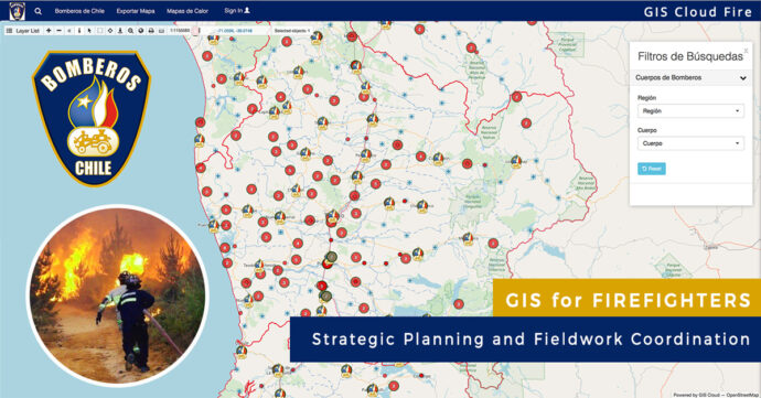 Firefighters of Chile Use GIS for Fieldwork Coordination