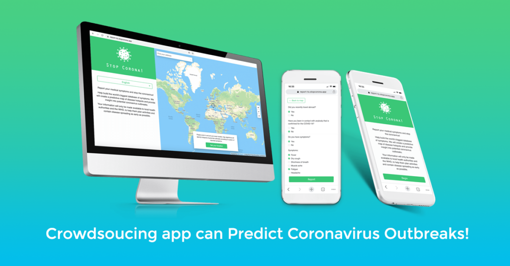 STOP Corona! Crowdsourcing App to Predict Covid19 Outbreaks