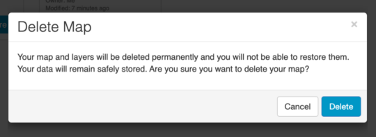 Archive and Restore Maps in GIS Cloud! | GIS Cloud
