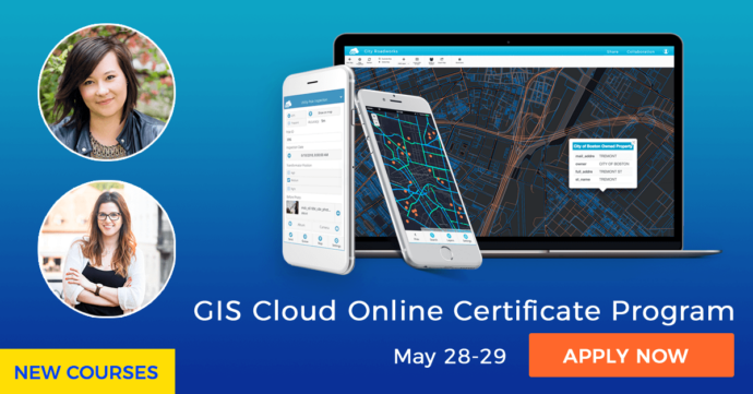 GIS certification online program: Apply for new courses!