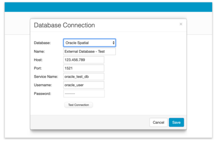 Connect Oracle Database to GIS Cloud - New Release! | GIS Cloud