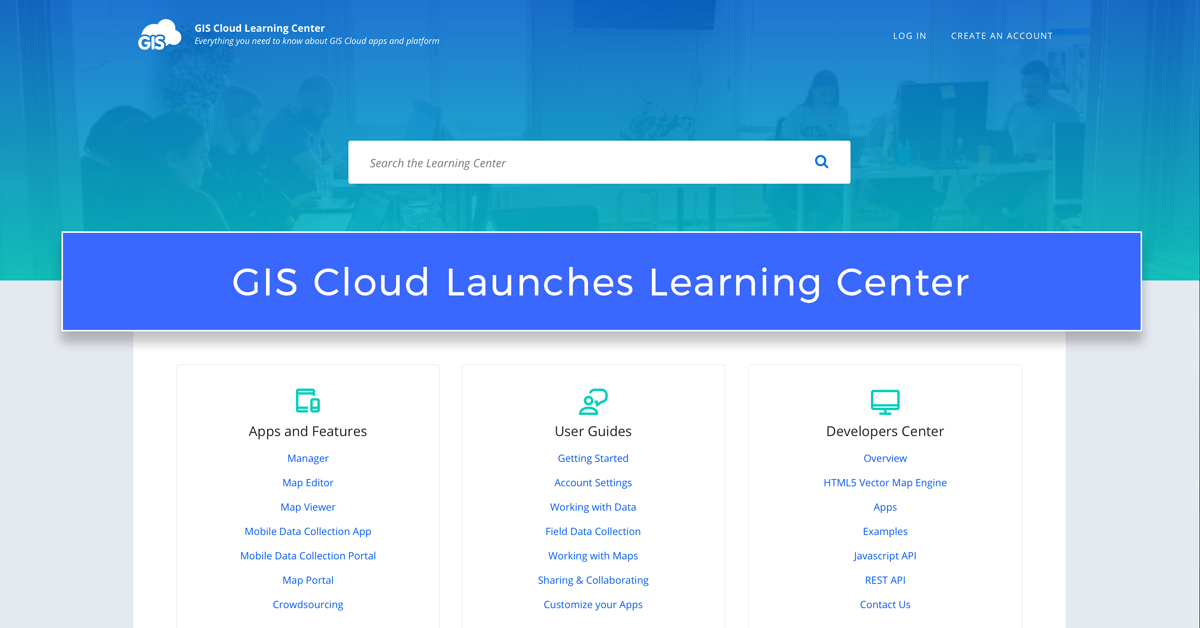 GIS Cloud Launches Learning Center! GIS Cloud Launches Learning Center!