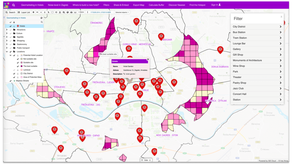 Geomarketing and GIS for Real Estate: Finding Potential New Hotel ...