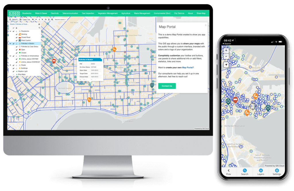 Road Work Management, Field Inspections and Maintenance Using GIS | GIS ...
