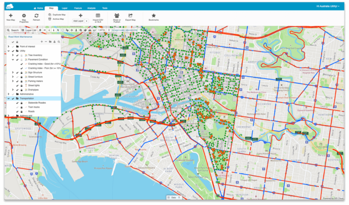 Road Work Management, Field Inspections and Maintenance Using GIS | GIS ...