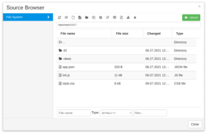 Create a custom dashboard with the GIS Cloud API