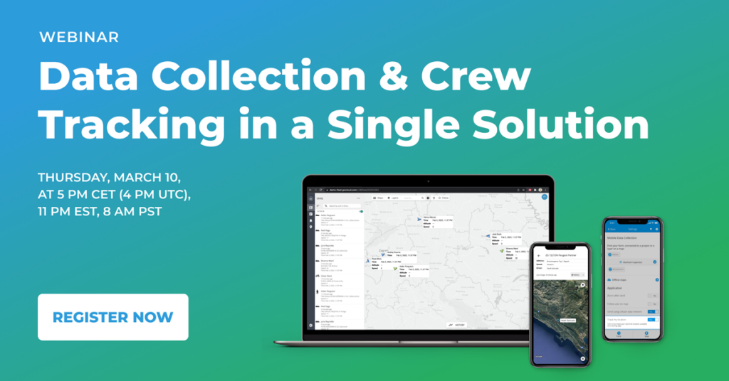Data Collection & Crew Tracking in a Single Solution + Webinar Invite