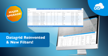 Datagrid Reinvented & Powerful New Filters | GIS Cloud