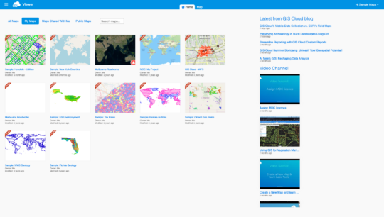 Managing Users in a GIS Online Solution | GIS Cloud