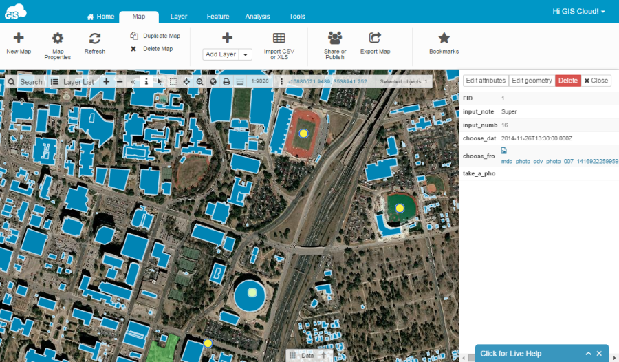 Video Tutorial Getting Started With Mobile Data Collection Gis Cloud User Manual