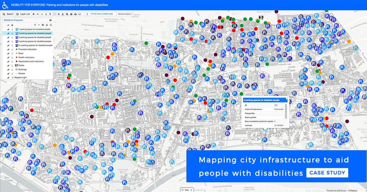 Mapping handicap parking and other assets to improve the mobility of ...
