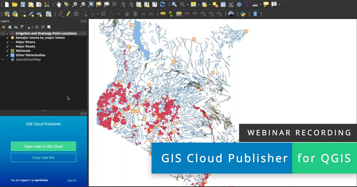GIS Cloud Publisher for QGIS – Live Demo Webinar | GIS Cloud GIS Cloud Publisher for QGIS – Live Demo Webinar | GIS Cloud